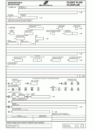 Flight Planning - AOPA Germany
